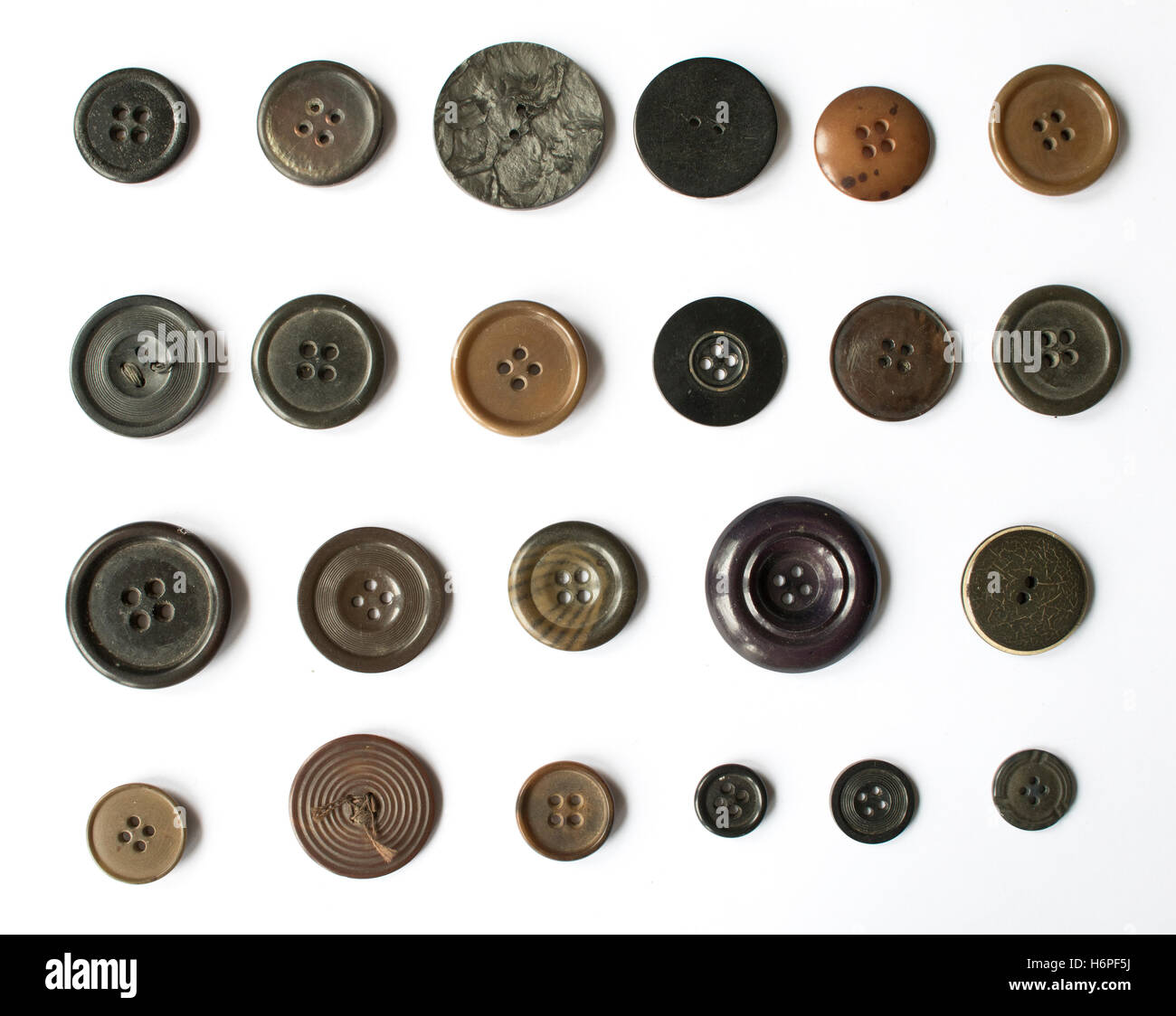Mixed Collection of Buttons Stock Photo - Alamy