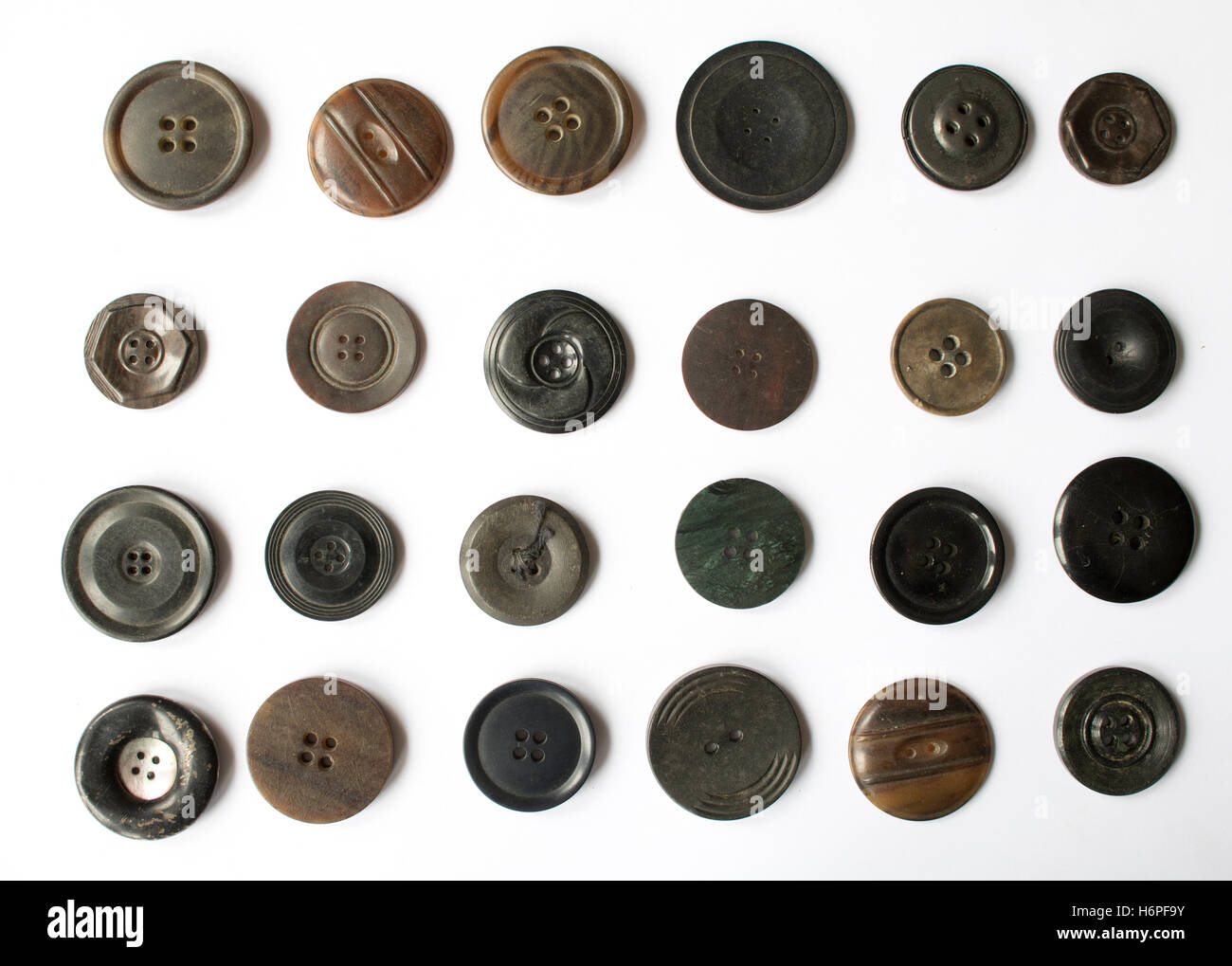 Mixed Collection of Buttons Stock Photo - Alamy