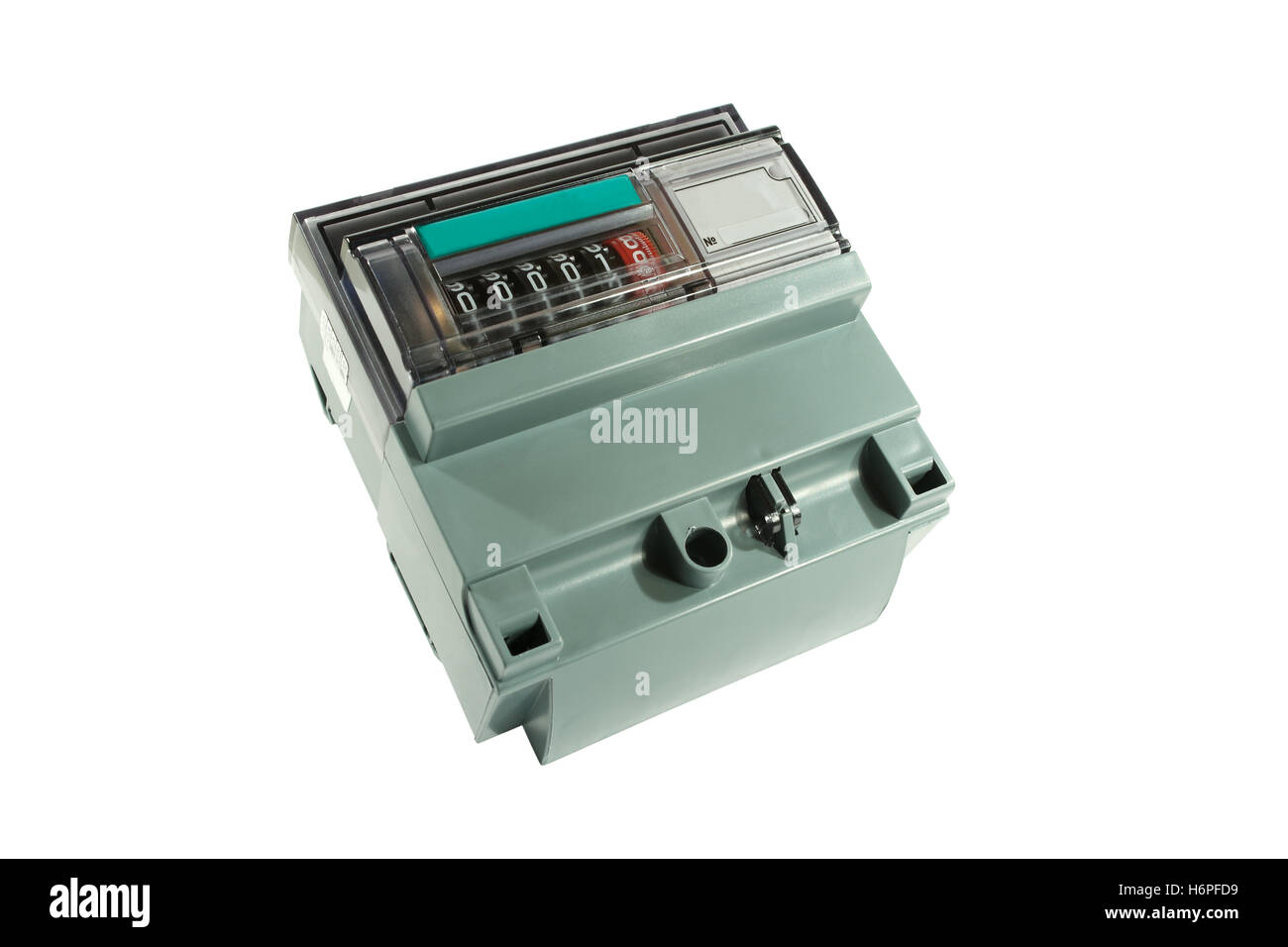 horizontal technology reading number kilowatt measuring component ...