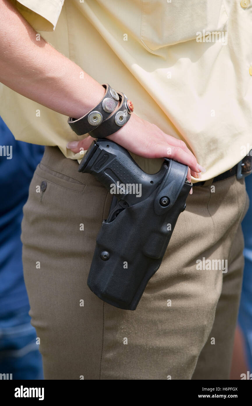 Police service weapon hi-res stock photography and images - Alamy