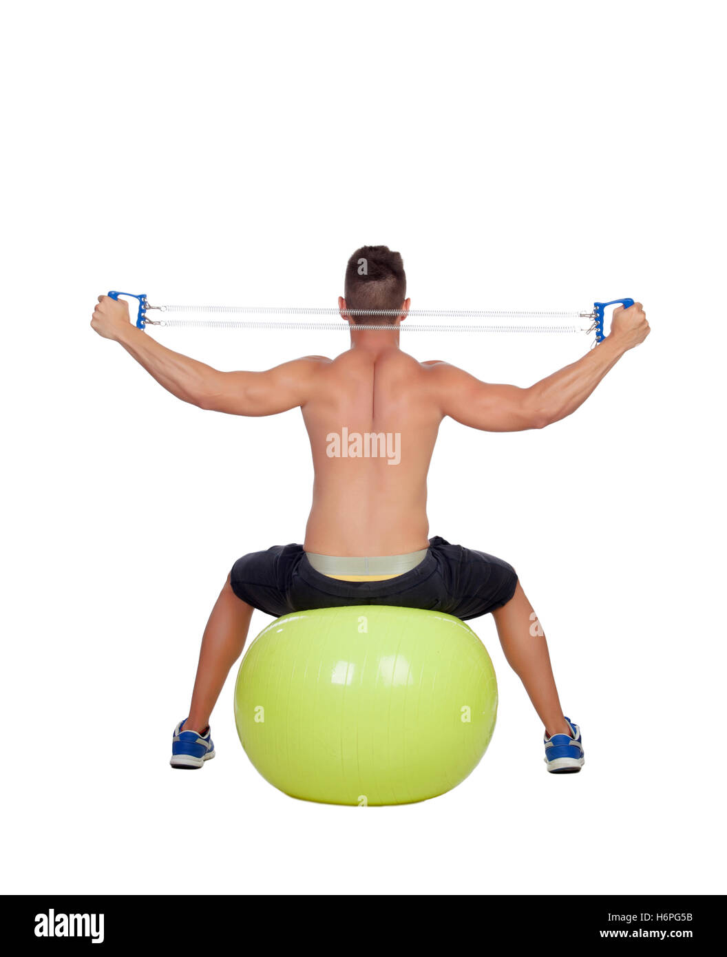 Muscle man Cut Out Stock Images & Pictures - Alamy