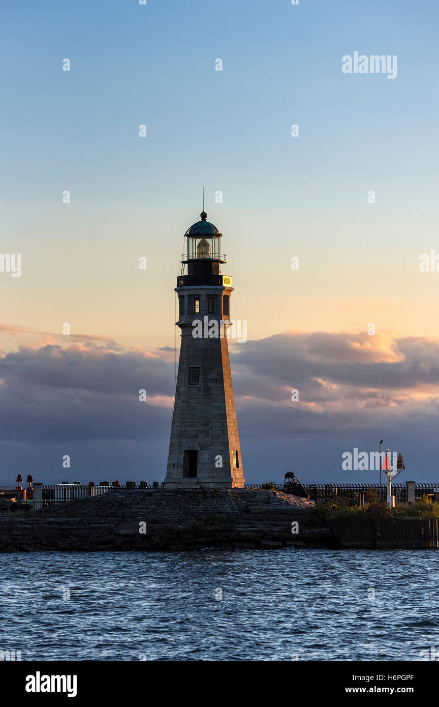 Buffalo Lighthouse, Buffalo, New York, USA Stock Photo - Alamy