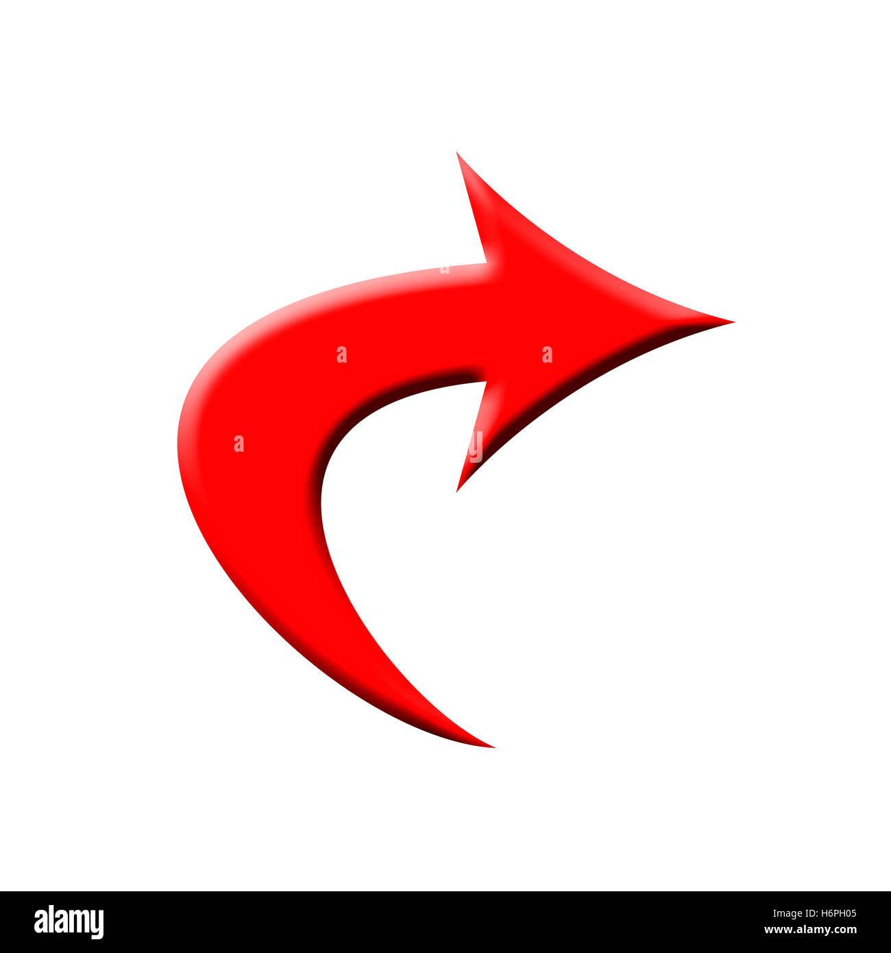 Arrow Cut Out Stock Images & Pictures - Alamy