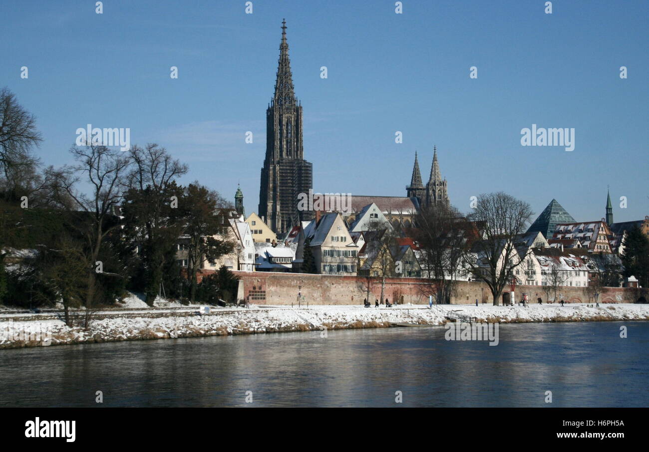 Ulm town wall hi-res stock photography and images - Alamy