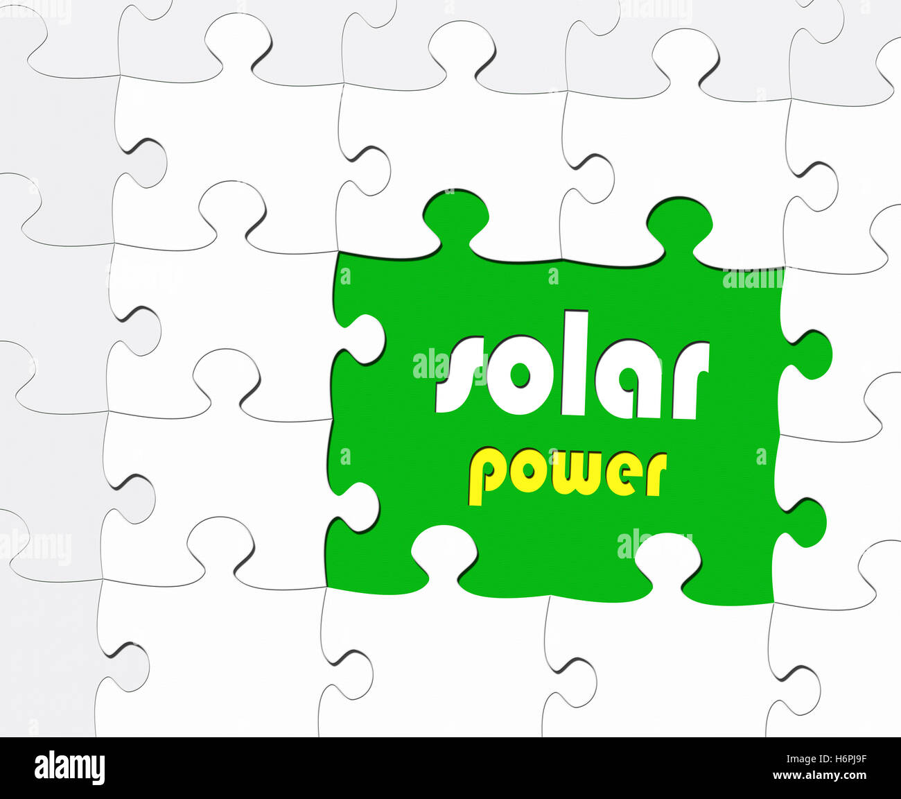 solar power - green energy concept Stock Photo - Alamy
