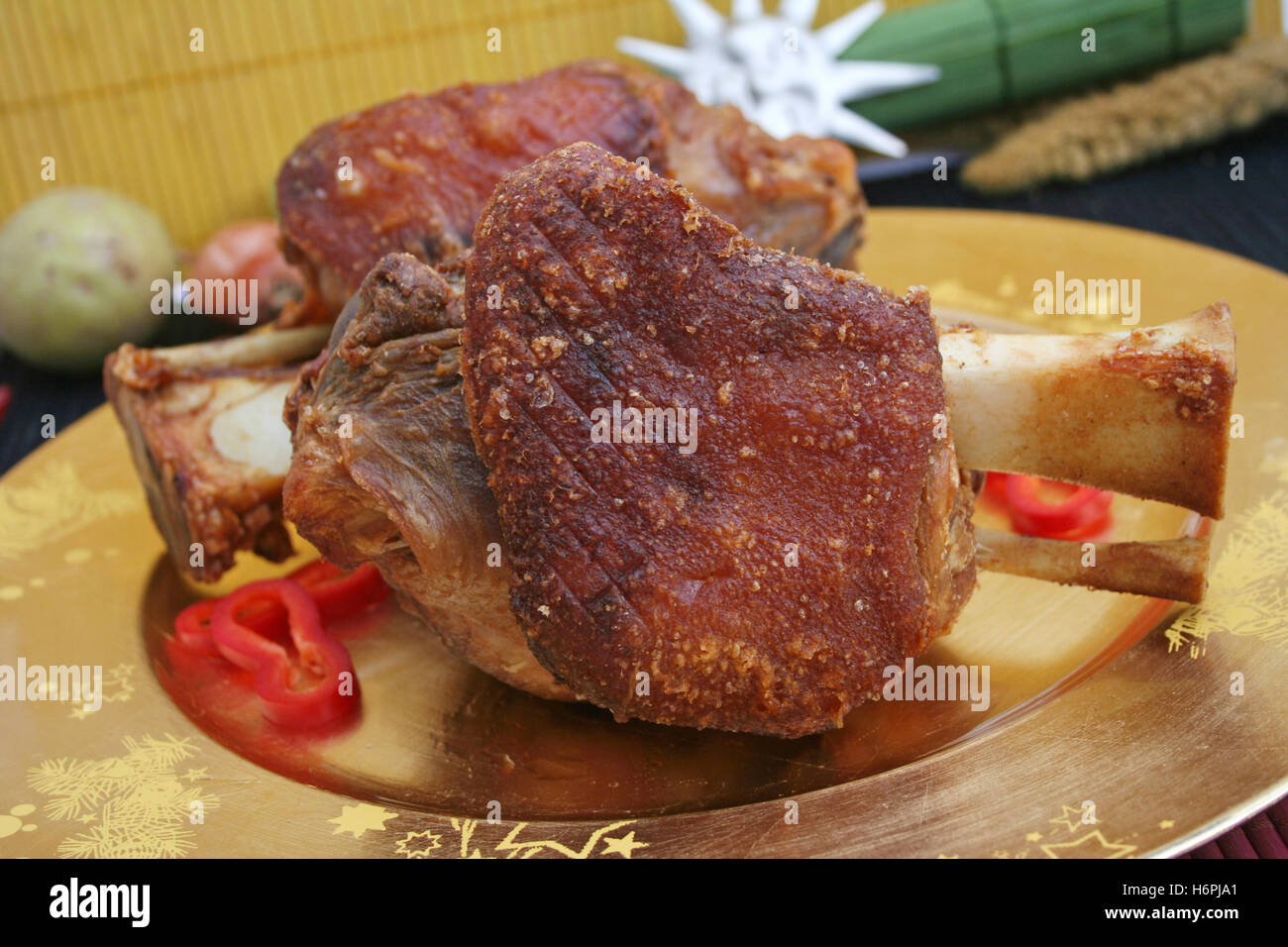 Haxe pork meat hi-res stock photography and images - Alamy