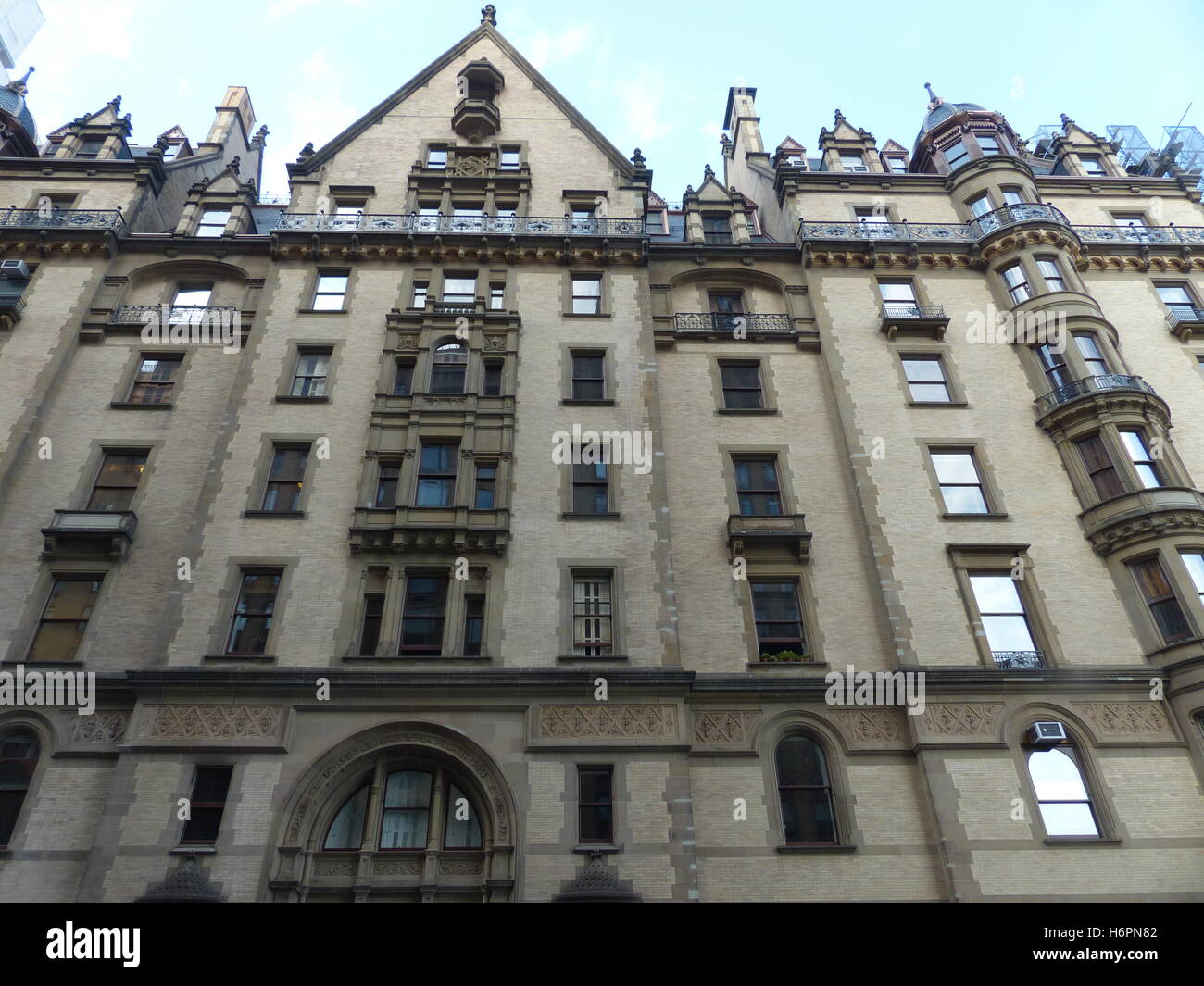 Dakota Building where John Lennon was assassinated on December 8, 1980 ...