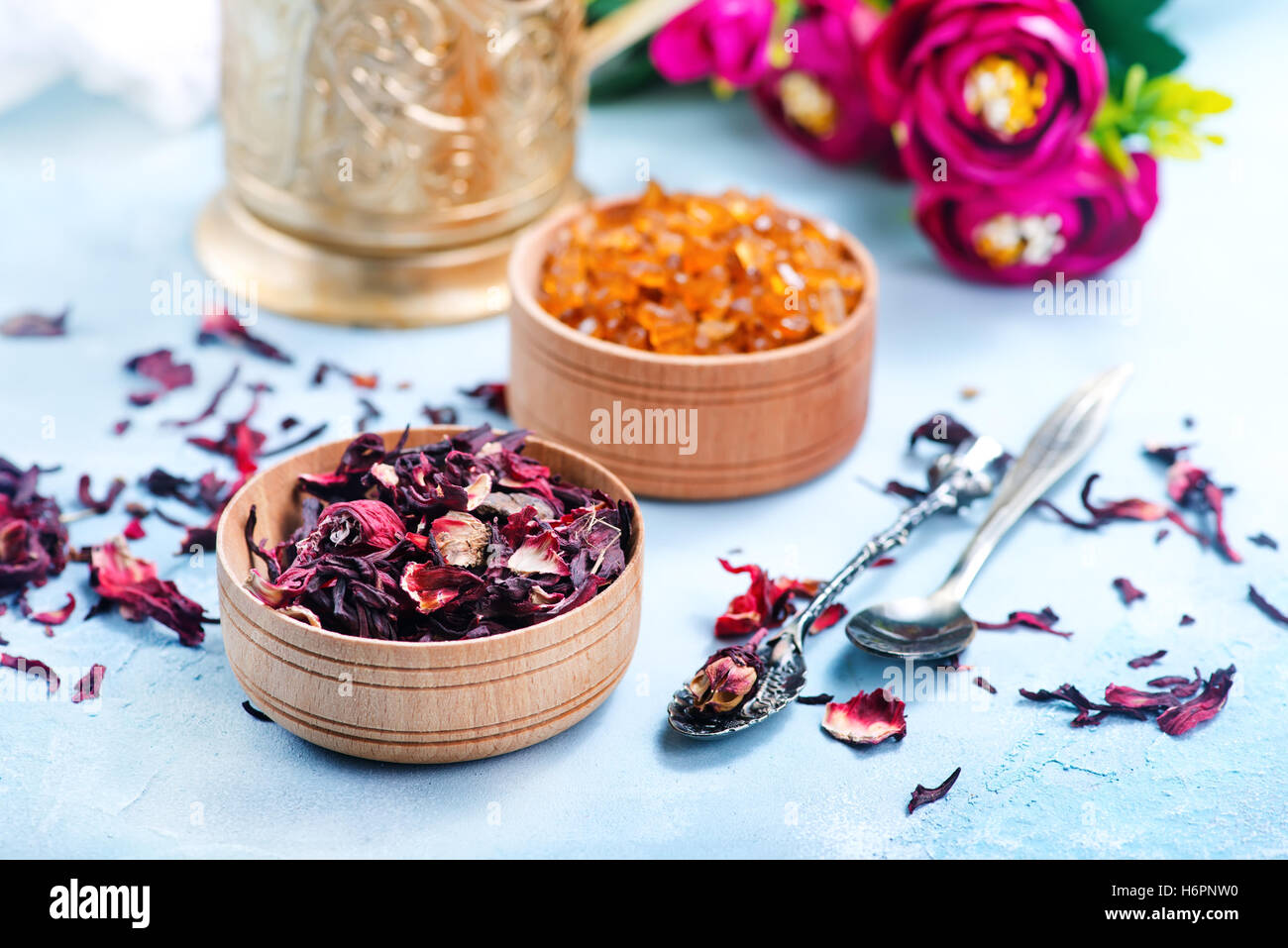 Therapeutic tea from flowers hi-res stock photography and images - Alamy