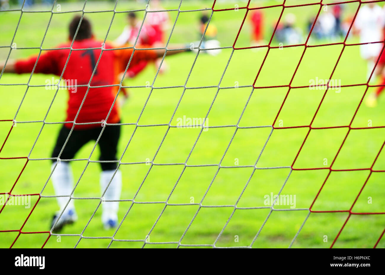 Action gantry football defence hi-res stock photography and images - Alamy