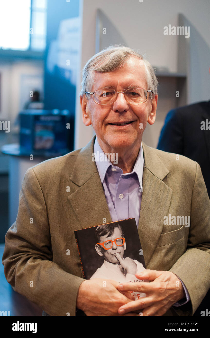 Herbert Feuerstein, actor/author/comedian, Frankfurt Bookfair 2014 ...