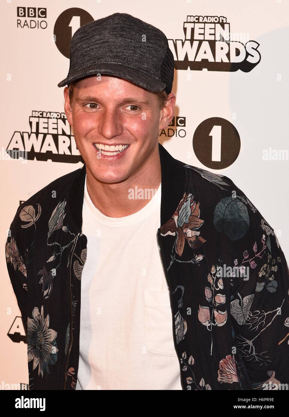 London. UK. Jamie Laing at The BBC Radio 1's Teen Awards held at ...