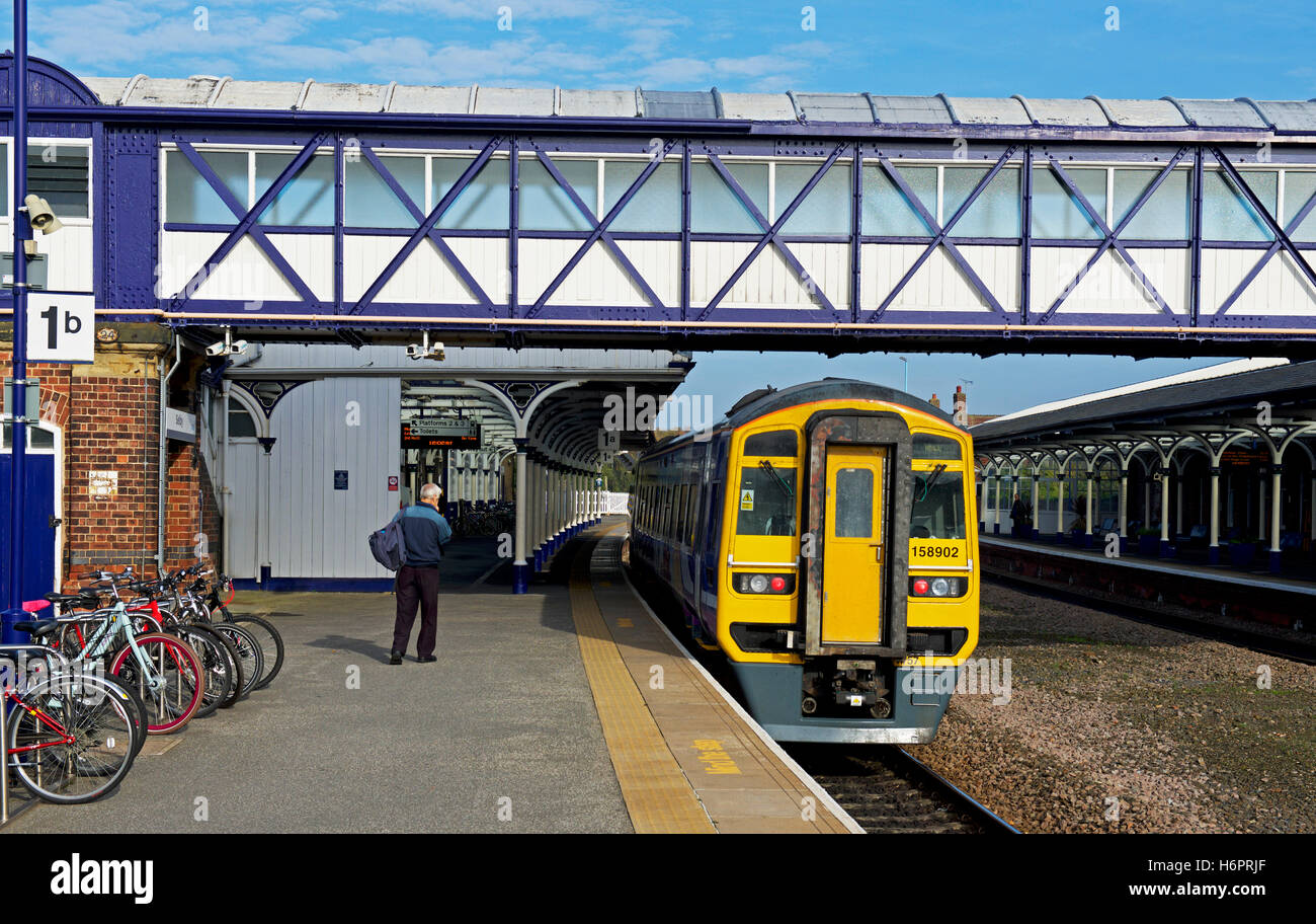 Train at Selby Railway Station, North Yorkshire, England UK Stock Photo ...