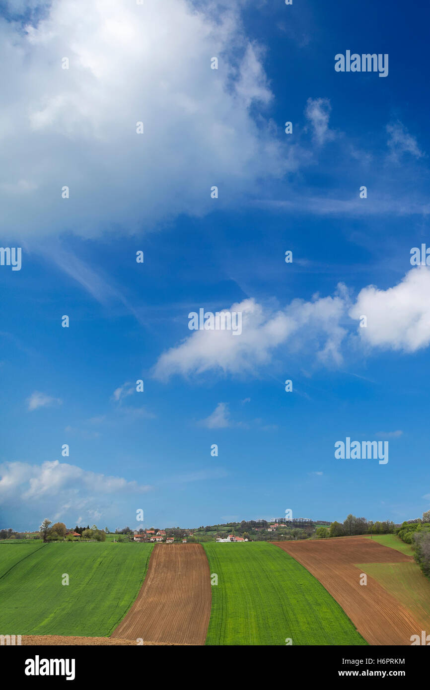 Serbian countryside hi-res stock photography and images - Alamy