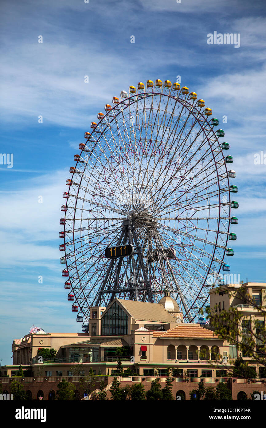 Closeup view at the big ferris wheel Stock Photo - Alamy