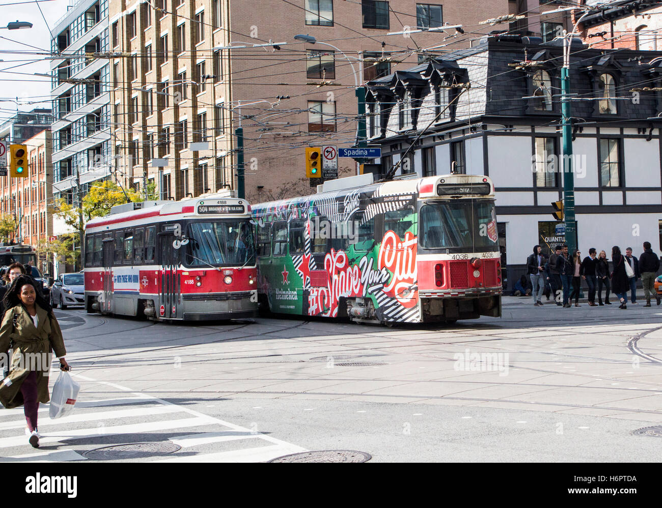 Canadian streetcar hi-res stock photography and images - Alamy