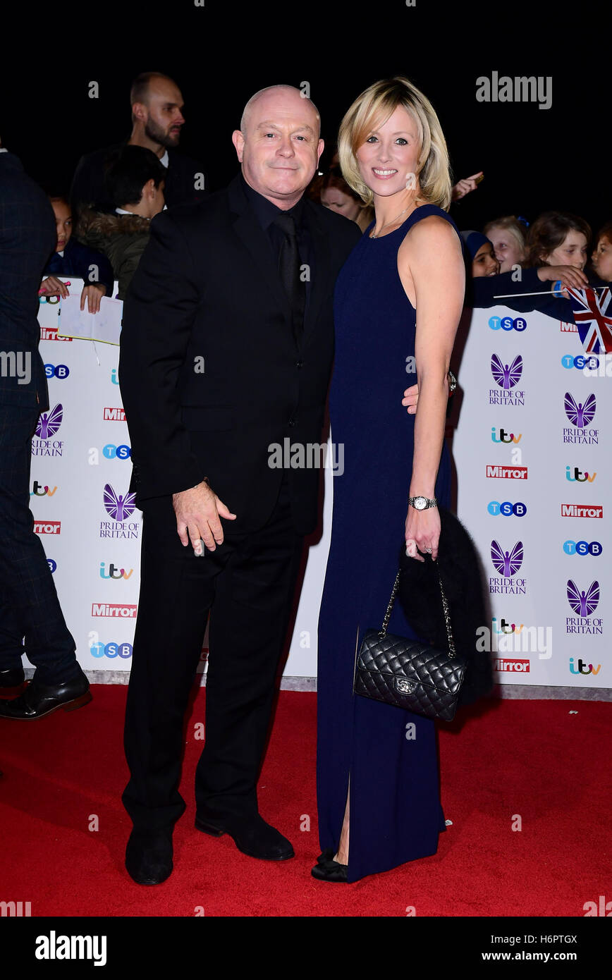 Ross Kemp and Renee O'Brien attending The Pride of Britain Awards 2016 ...