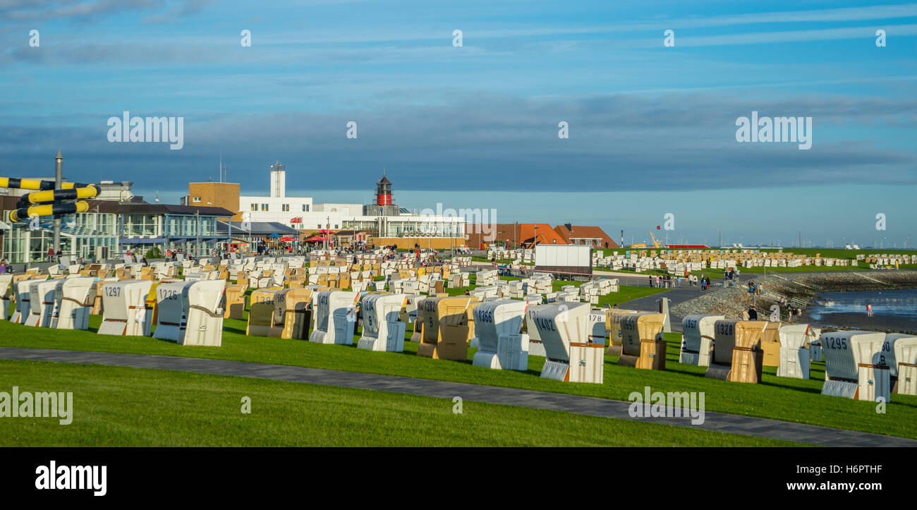 Busum beach chair hi-res stock photography and images - Alamy