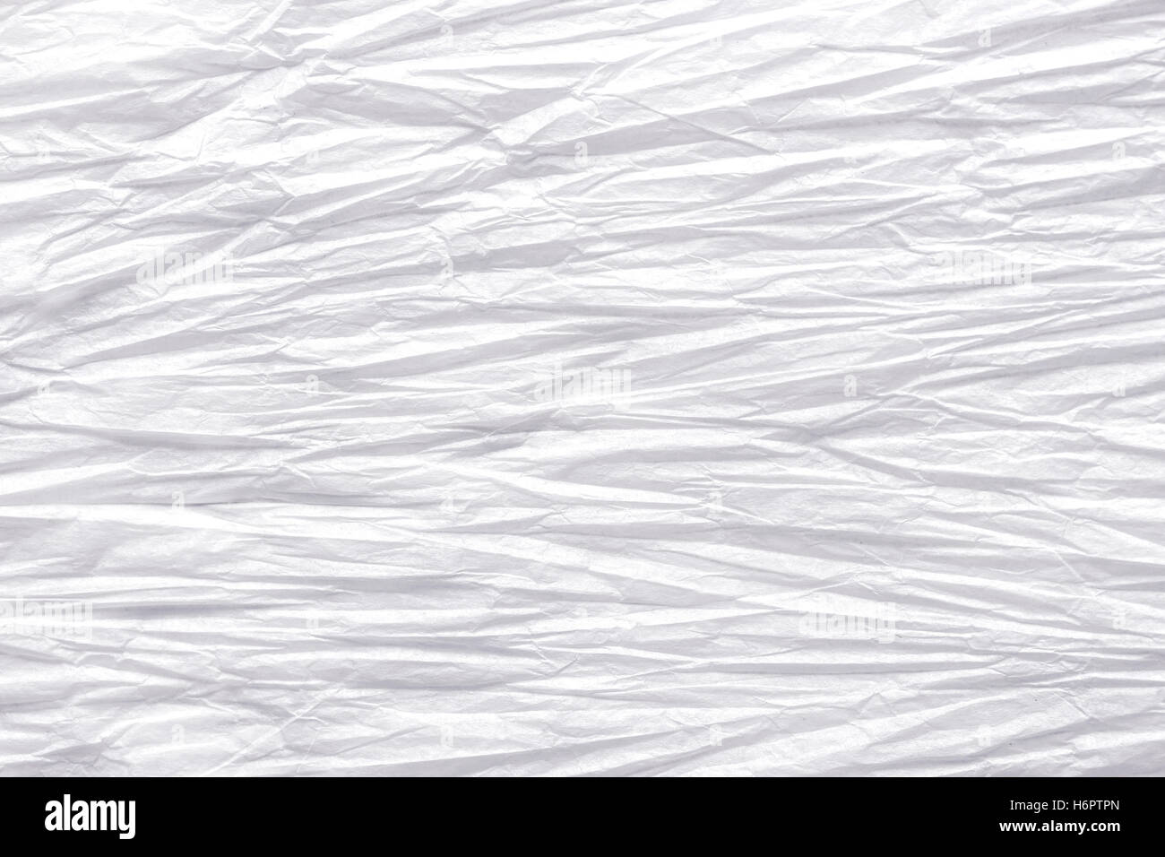 Crumpled white paper background Stock Photo - Alamy