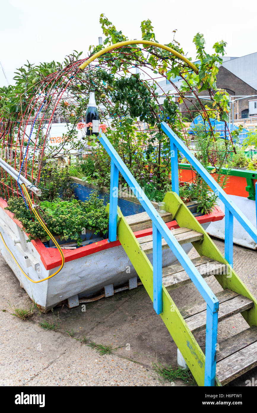 The Skip Garden, a community garden providing a green oasis in the ...