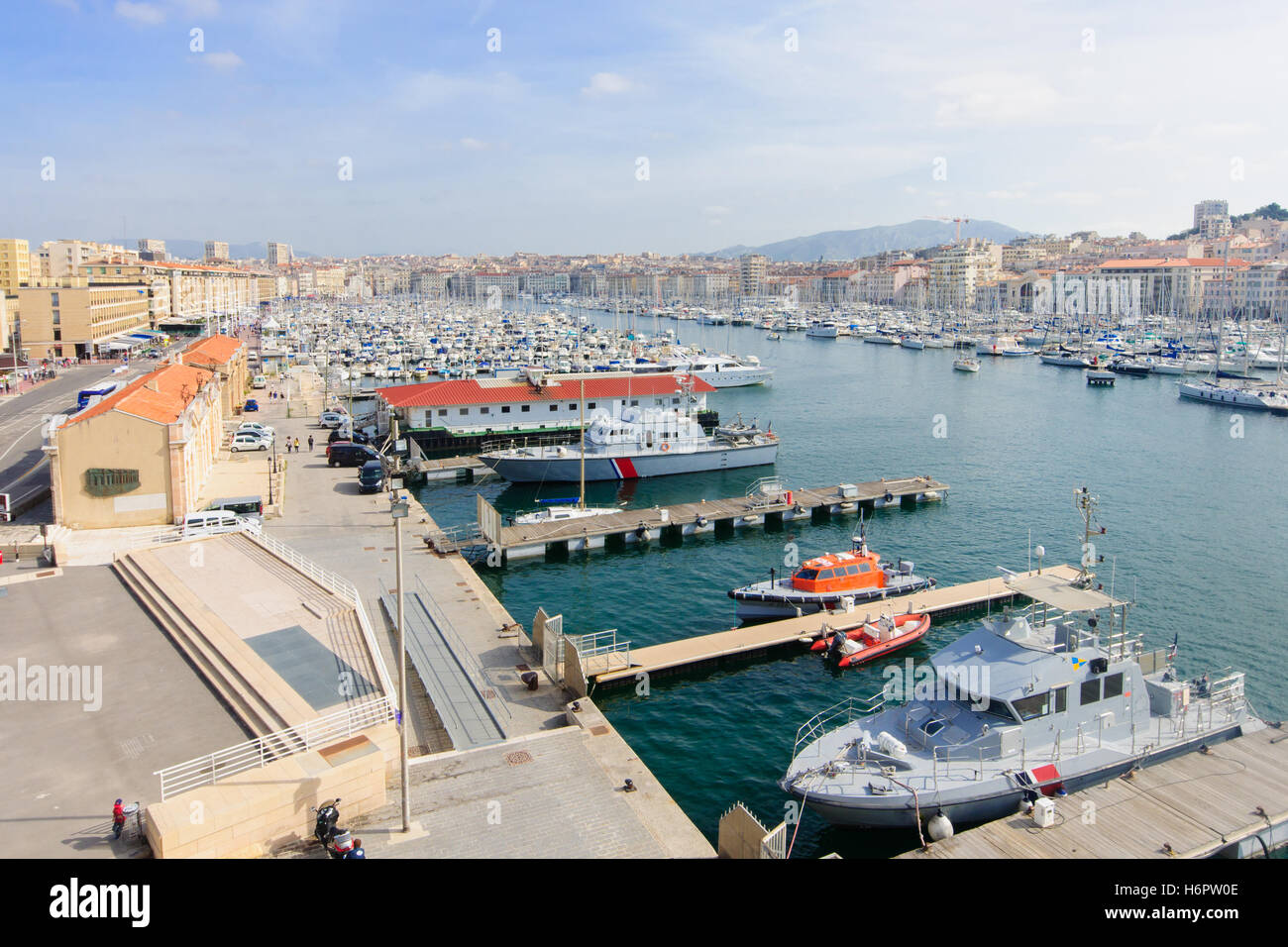 Marseilles old town hi-res stock photography and images - Alamy