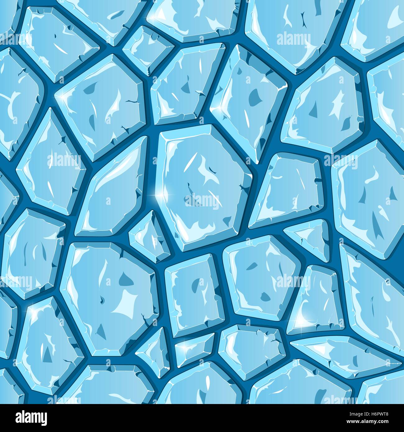 Frozen winter surface Stock Vector Images - Alamy