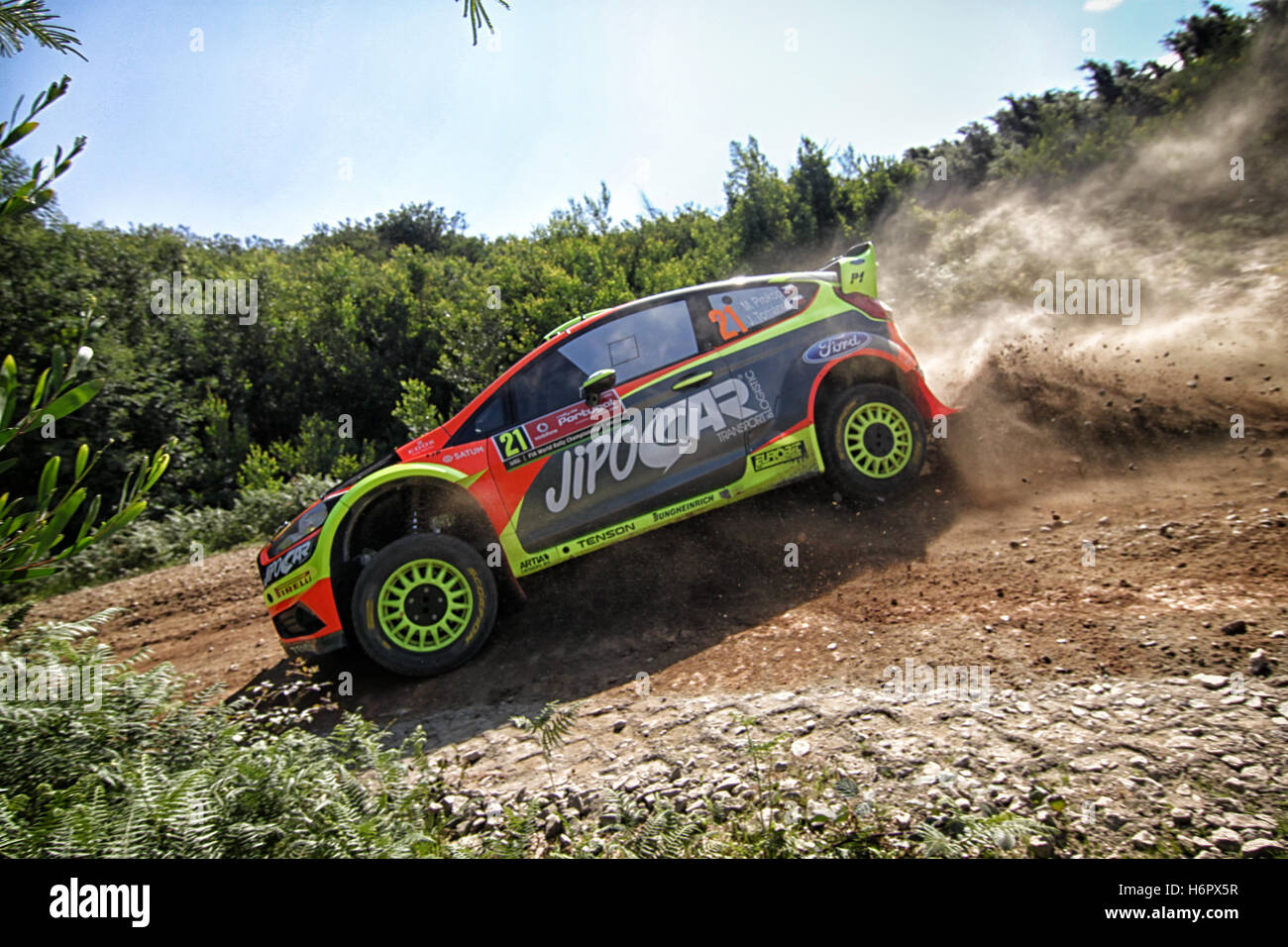 photo captured during Portugal WRC 2016 Stock Photo - Alamy