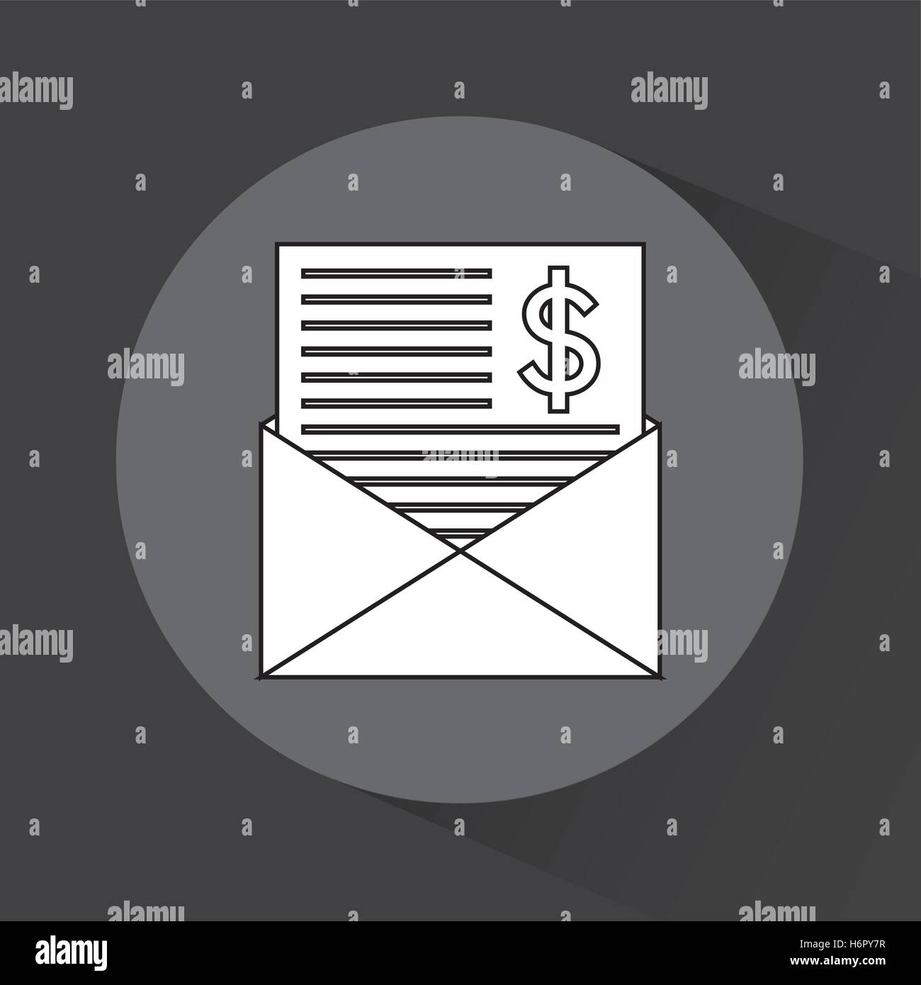 mail payment service vector illustration graphic design Stock Vector ...