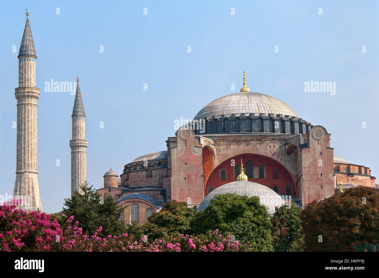 Hagia Sophia or St. Sophia church, Hagia Sophia Mosque - currently a ...