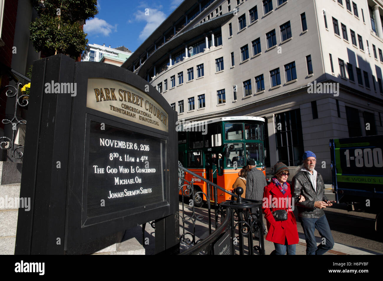 City tour boston hi-res stock photography and images - Alamy