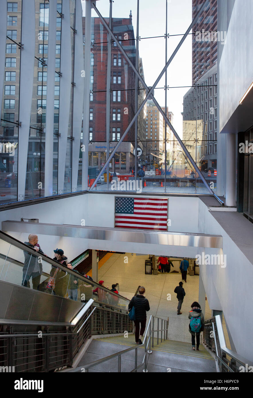 Boston train station hi-res stock photography and images - Alamy
