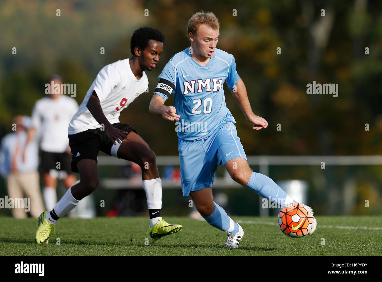 Teenager Playing Soccer Teens School High Resolution Stock Photography ...