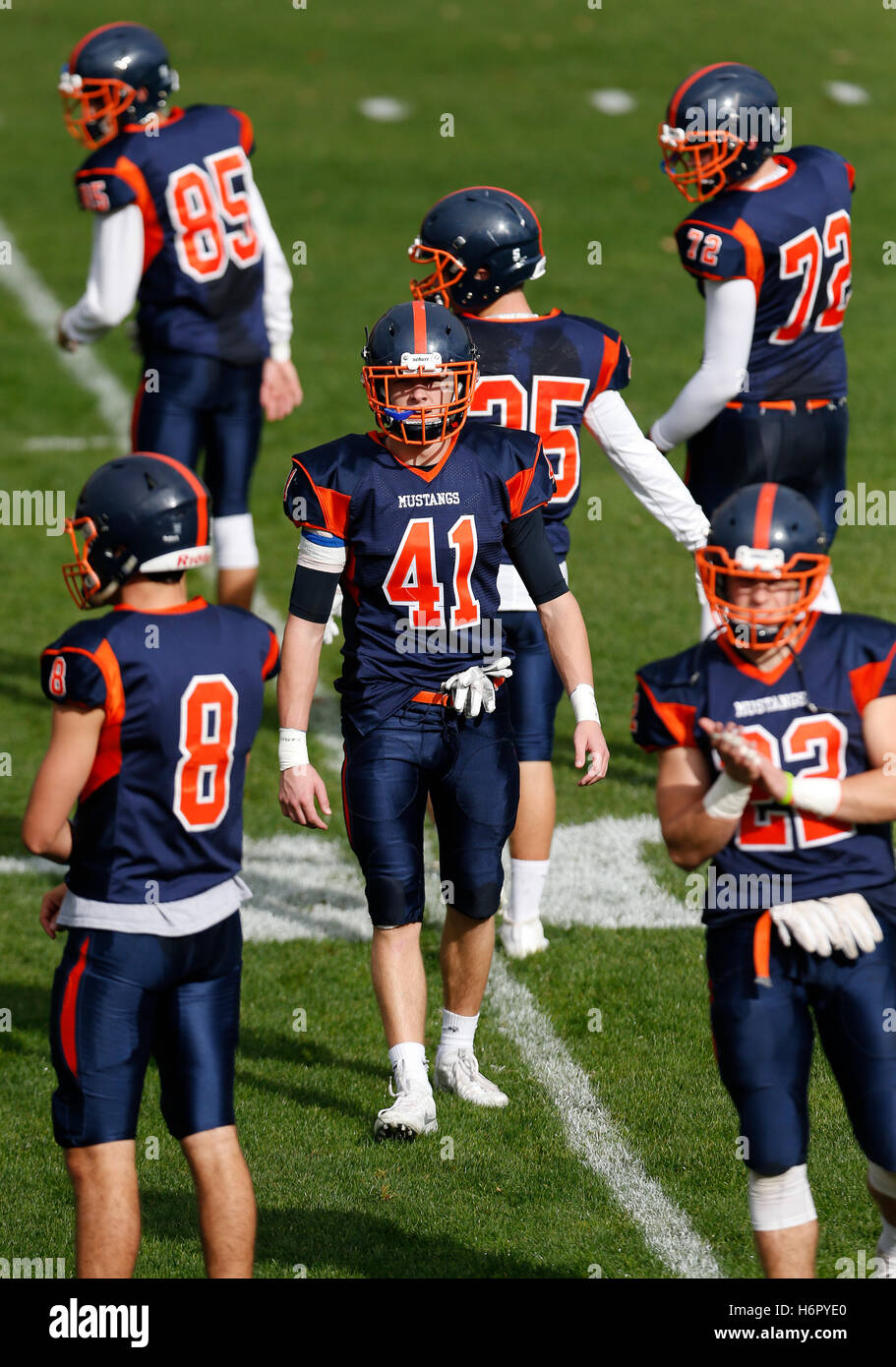 High School Sports. football Stock Photo - Alamy