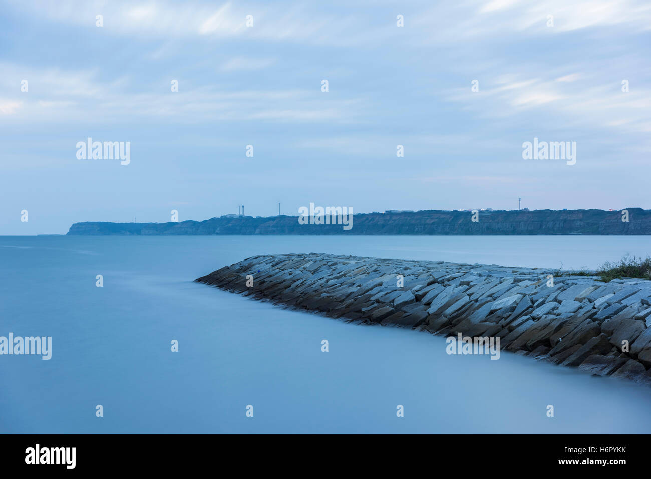 Byobugaura,Choshi Marina beach,Choshi City,Chiba Prefecture,Japan Stock ...