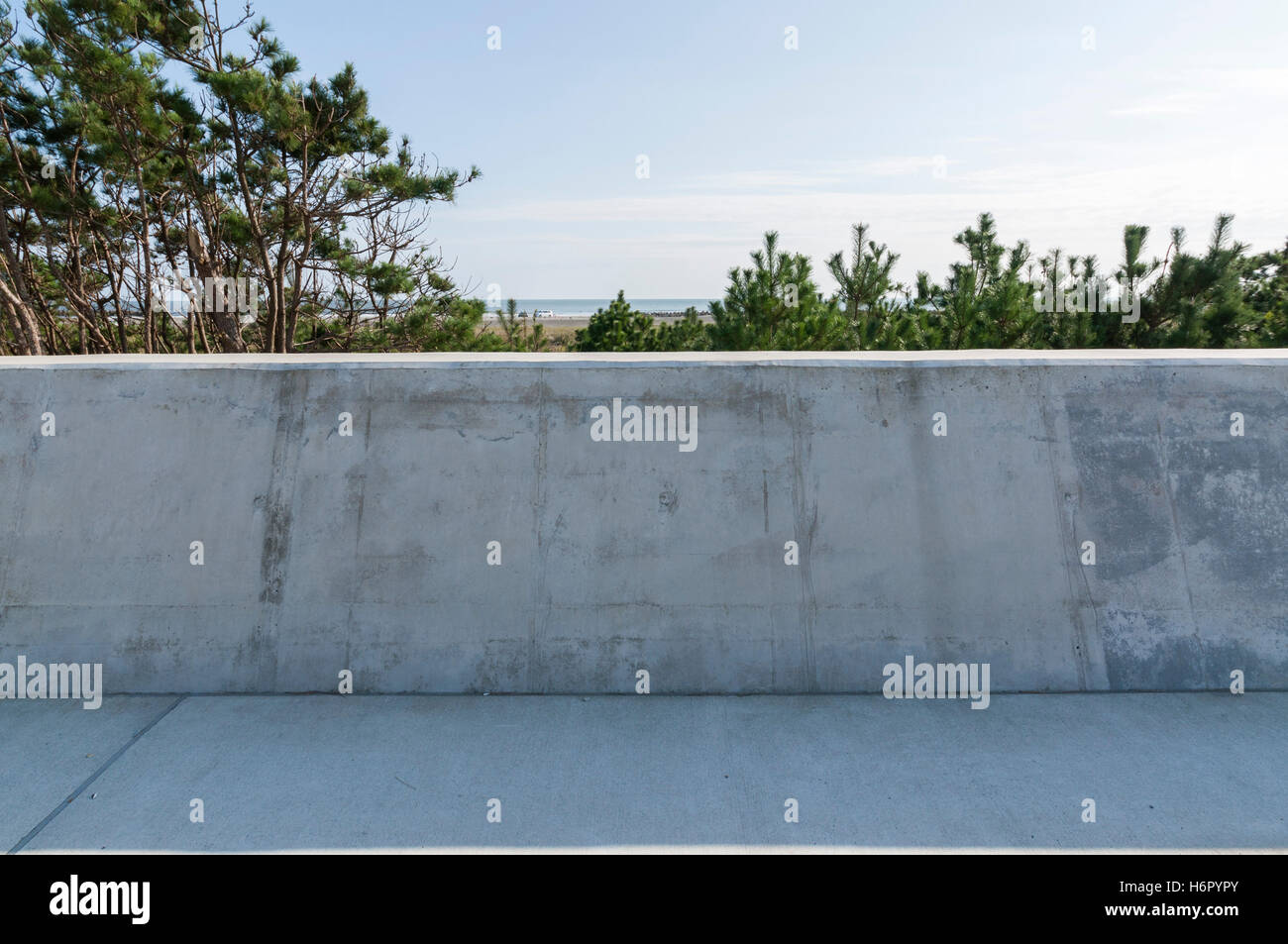 Coastal levee, Asahi City, Chiba Prefecture, Japan Stock Photo - Alamy