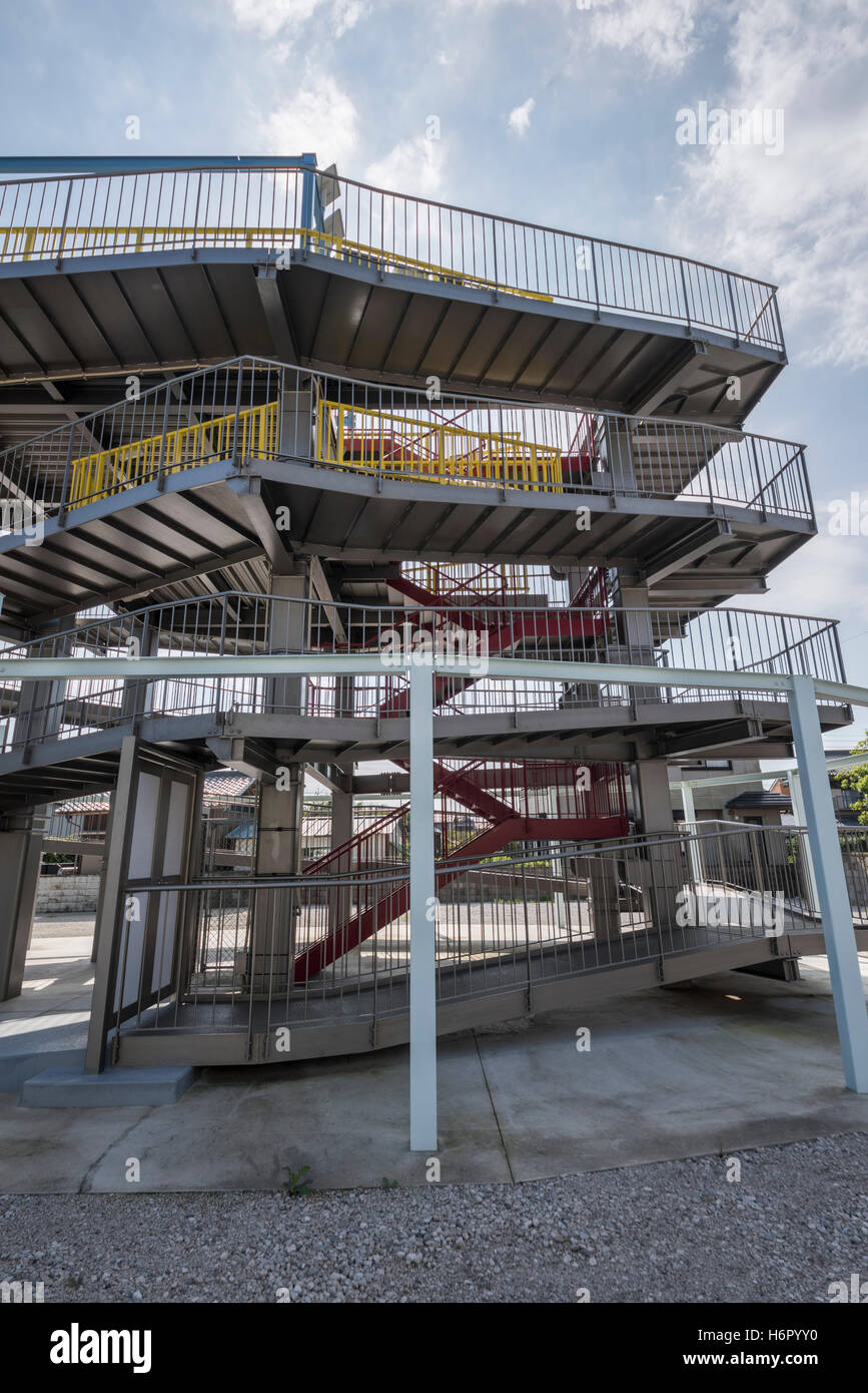 Tsunami evacuation tower hi-res stock photography and images - Alamy