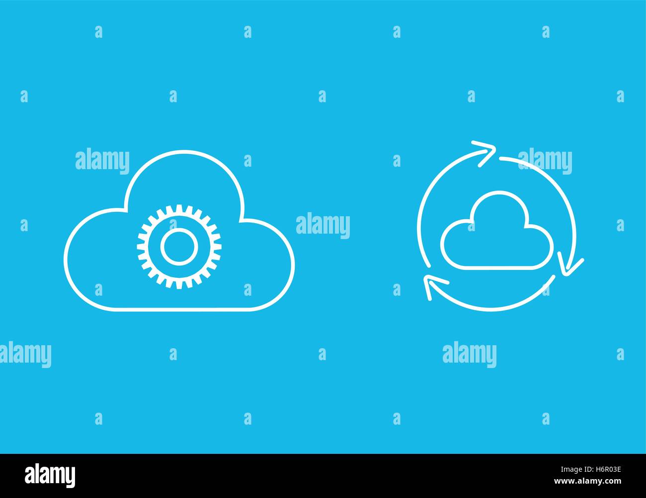 Cloud computing technology icon vector illustration graphic design Stock Vector Image & Art - Alamy