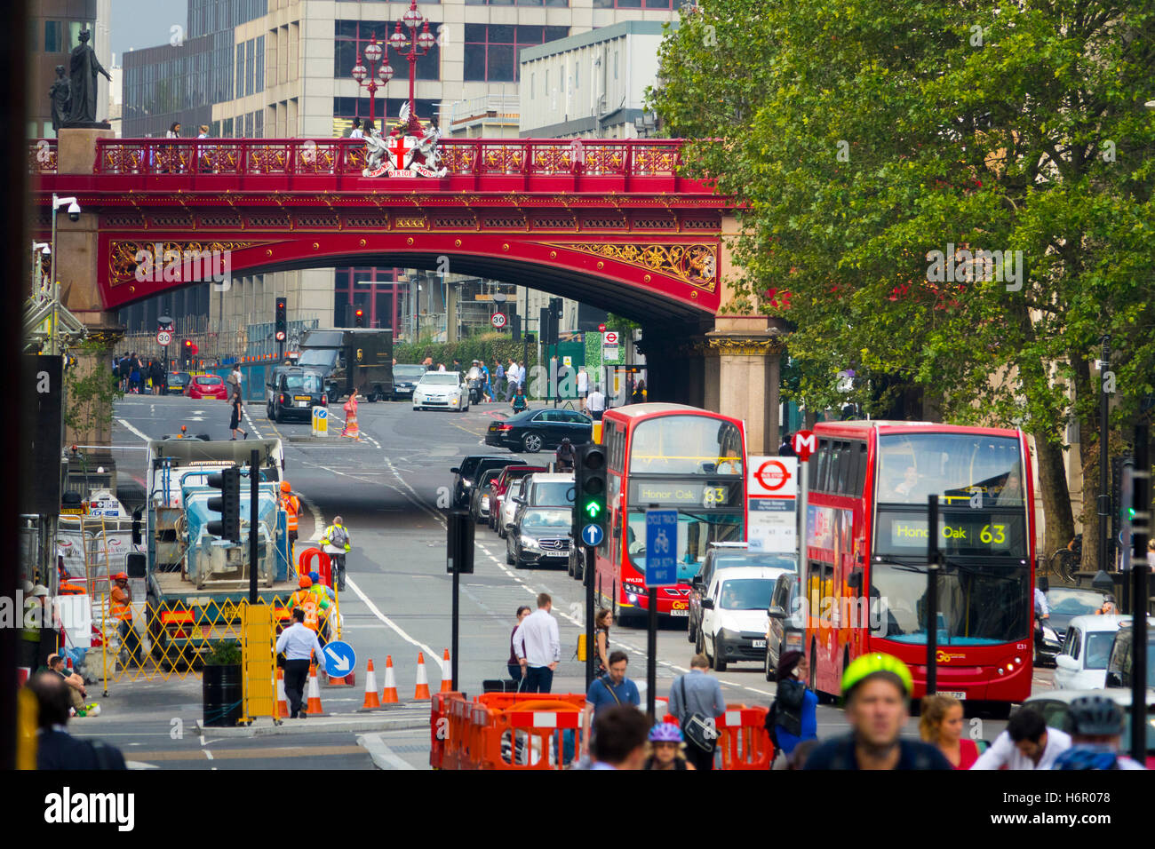 Beautiful Bridge in the City of London Stock Photo - Alamy