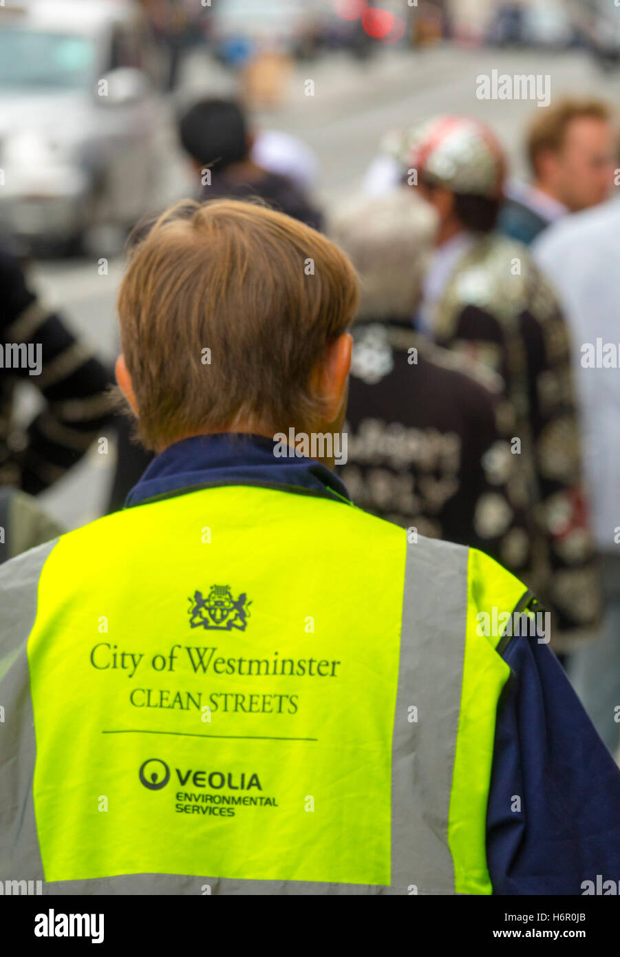 Westminster street cleaner hi-res stock photography and images - Alamy