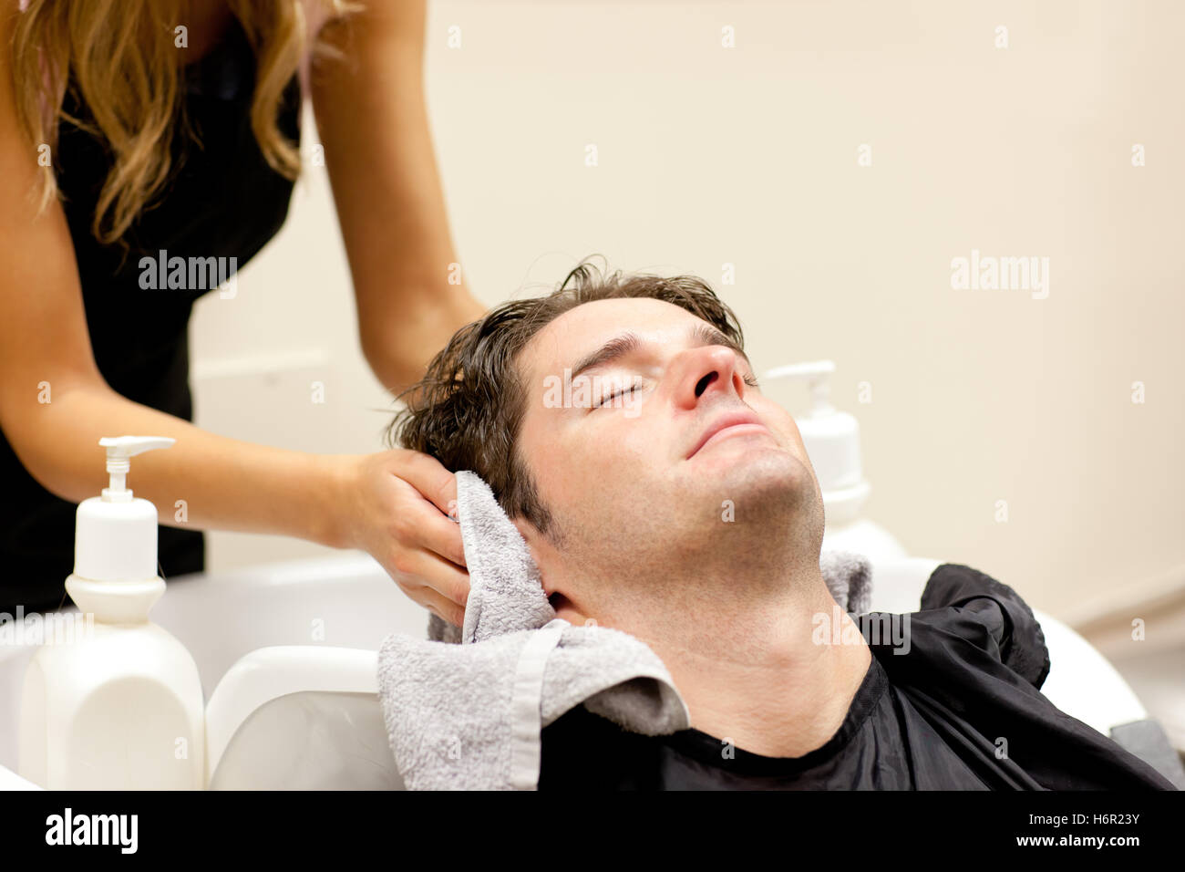 Shampooed hi-res stock photography and images - Alamy