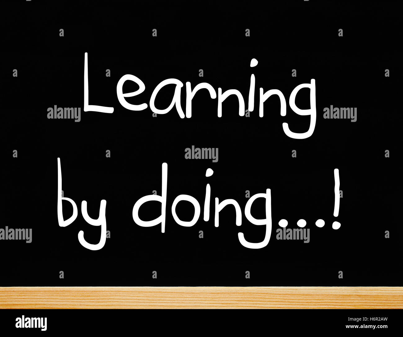 learning by doing Stock Photo - Alamy