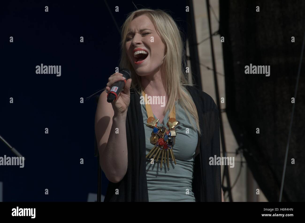 WIESBADEN, APRIL 10 2011, Natasha Bedingfield performing live at the ...