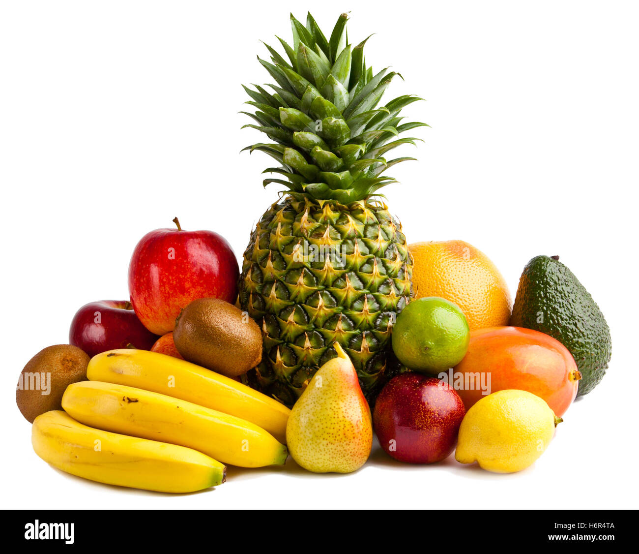 Tropical fruits banana ananas hi-res stock photography and images - Alamy