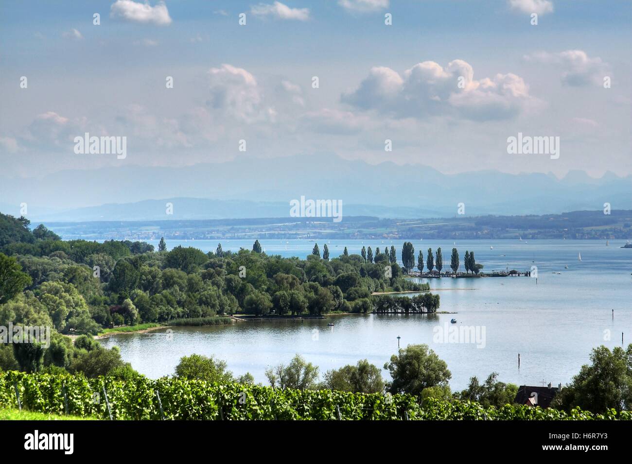 Mainau lake constance boat hi-res stock photography and images - Alamy