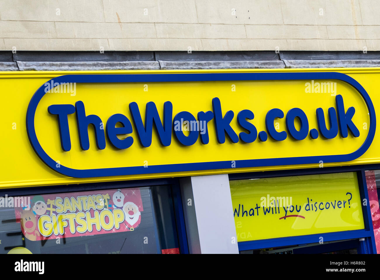 The works sign hi-res stock photography and images - Alamy