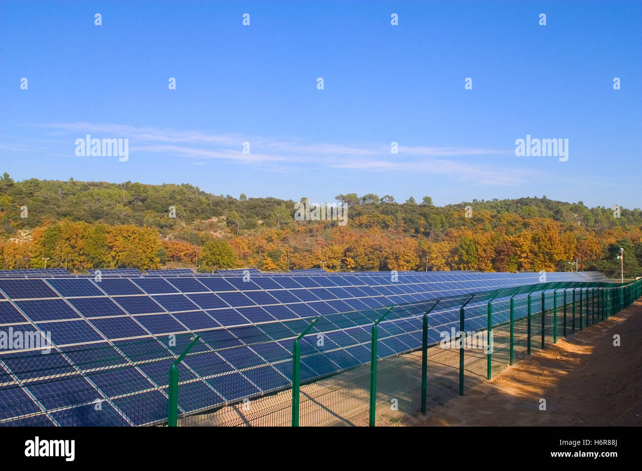 Photovoltaics factory industrial production hi-res stock photography ...