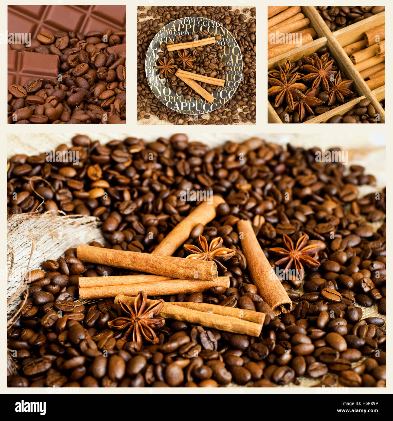 Food collage hi-res stock photography and images - Alamy