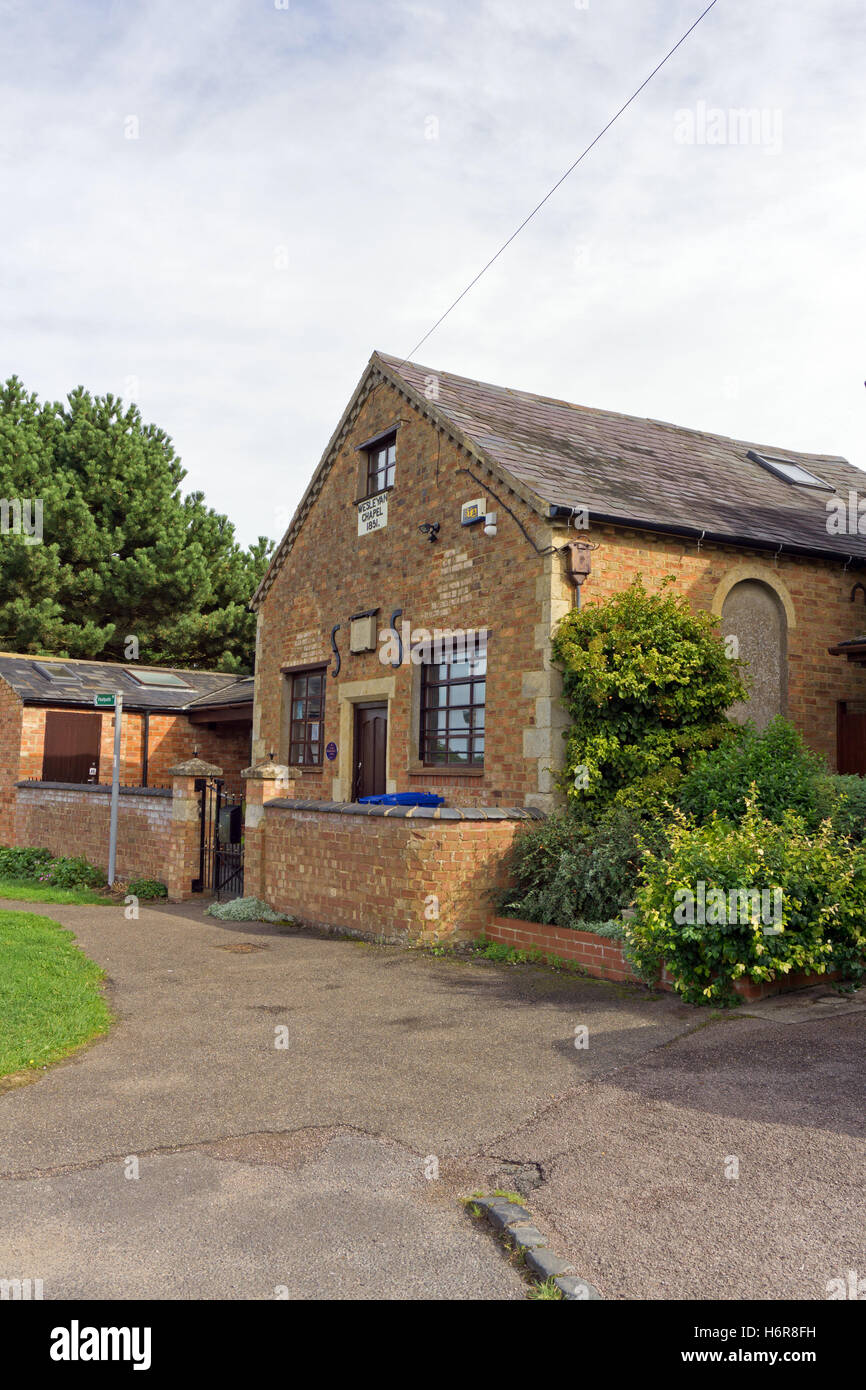 An old chapel in the village of Piddington, now the home of the Roman ...