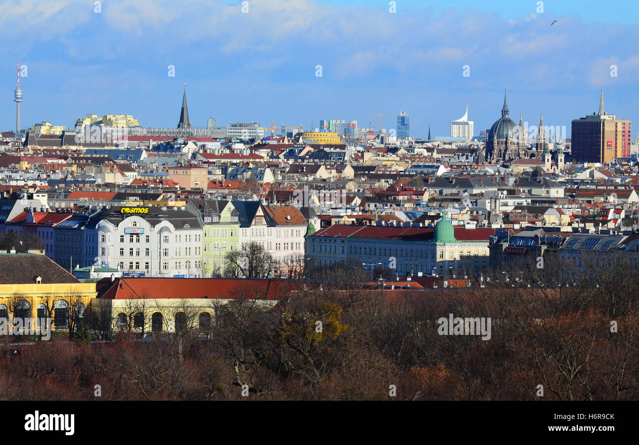 vienna - view of the city Stock Photo - Alamy