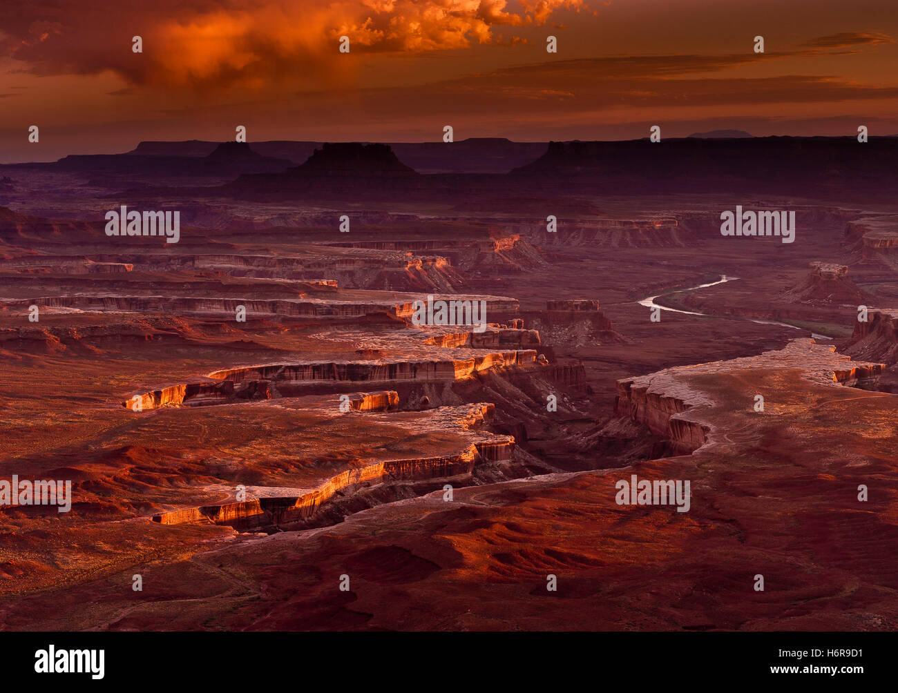 green river overlook Stock Photo - Alamy