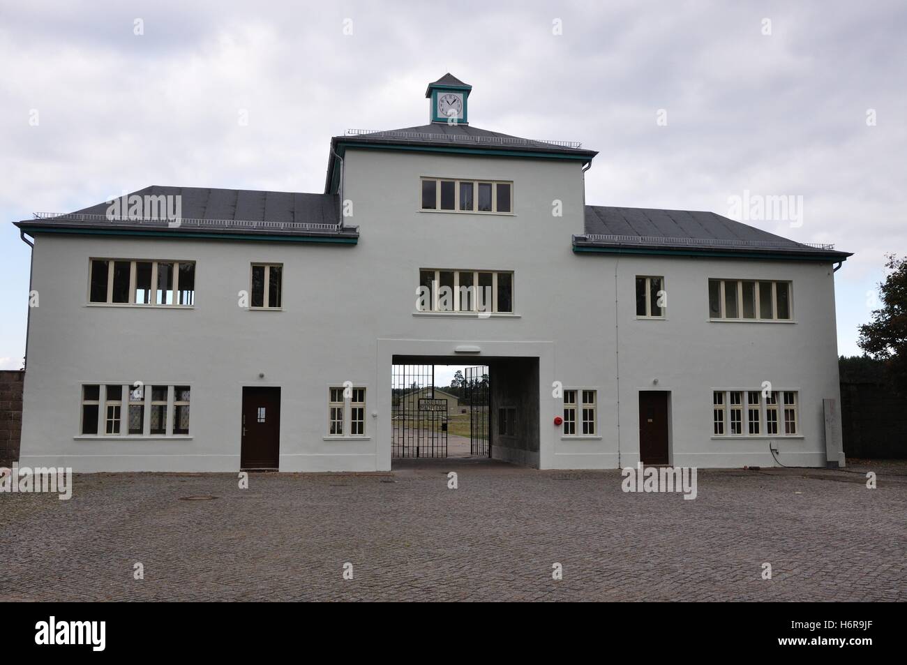 Buildings In German Concentration Camp High Resolution Stock ...